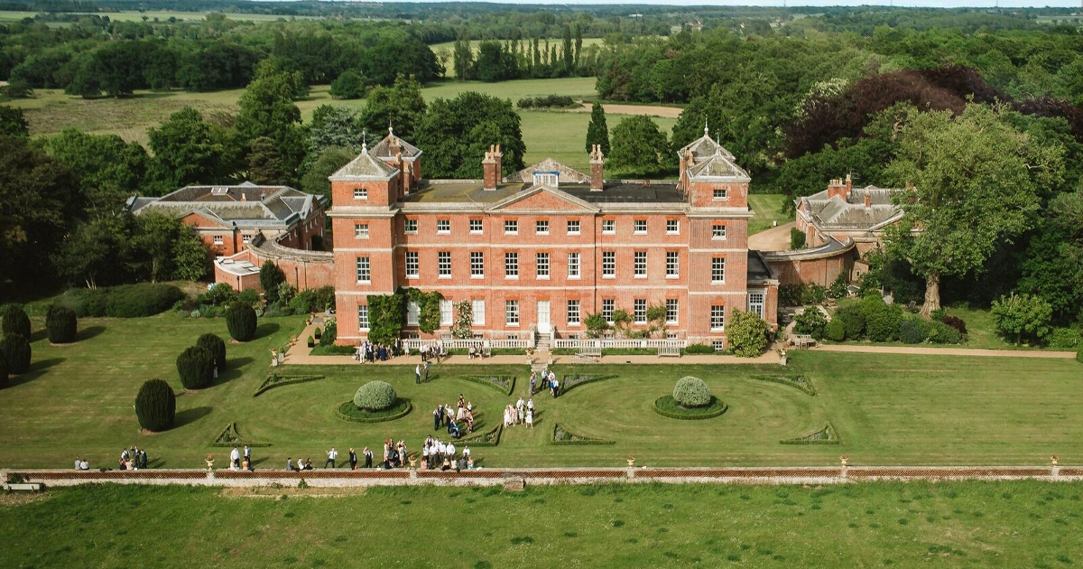 News: Kimberley Hall is a romantic Queen Anne house built in 1712